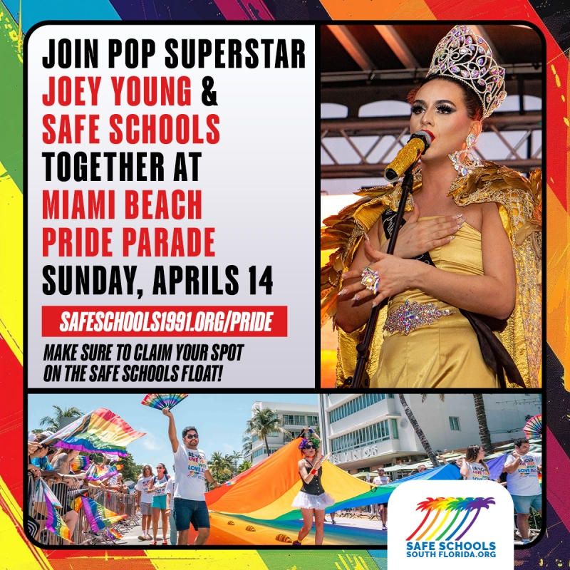 March With Safe Schools at Miami Beach Pride! – Safe Schools